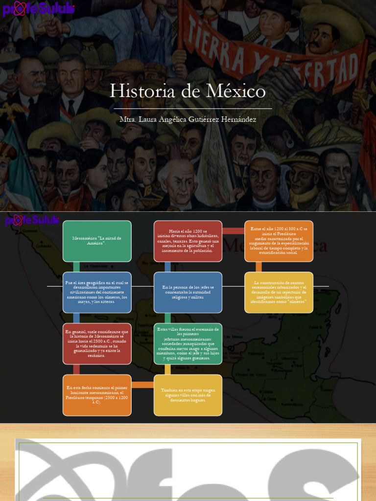 Historia de México: De Mesoamérica a la Independencia | PDF | Nueva ...