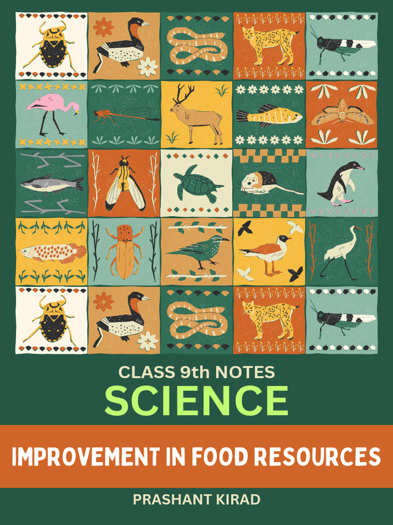 Improvement in Food Resources (Prashant Kirad) | PDF | Manure | Agriculture