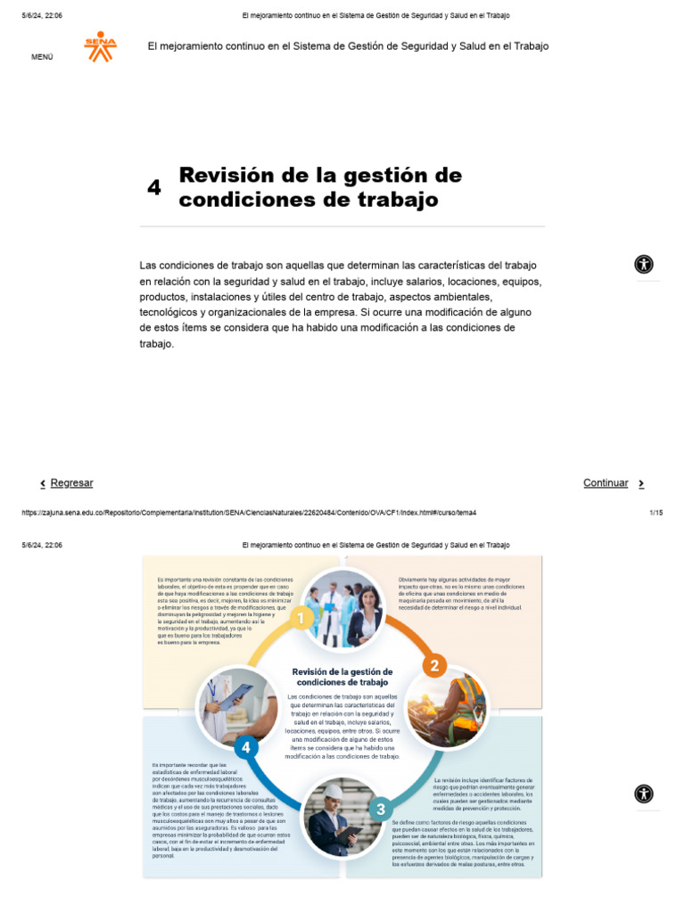 El Mejoramiento Continuo en El Sistema de Gestión de Seguridad y Salud en El Trabajo | Descargar ...