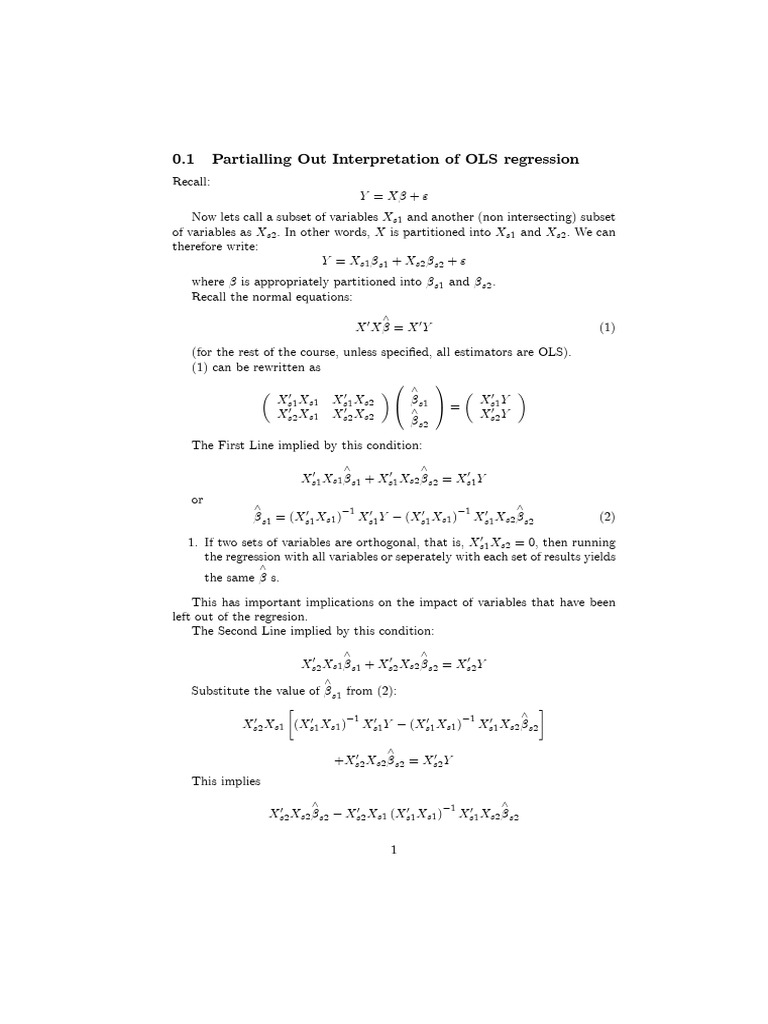 Lecture 5 - Goodness of Fit | PDF | Ordinary Least Squares | Linear ...