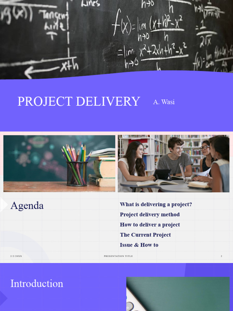 PROJECT DELIVERY | PDF | Microsoft Power Point | Software