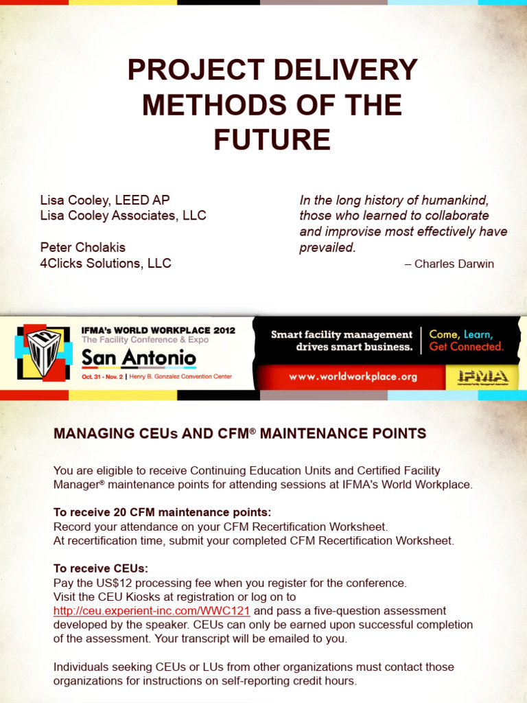 Project Delivery Methods Final For Presentation | PDF | Public–Private ...