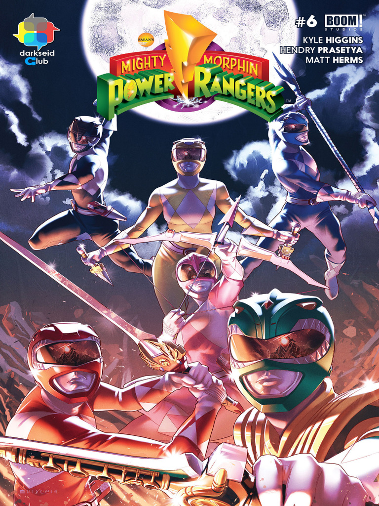 MMPR#06 (2016) (Darkseid Club) | PDF