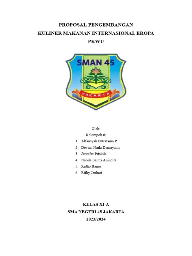 Contoh Proposal | PDF