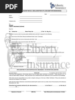 Universal Sompo Claim Form | PDF | Cheque | Banks