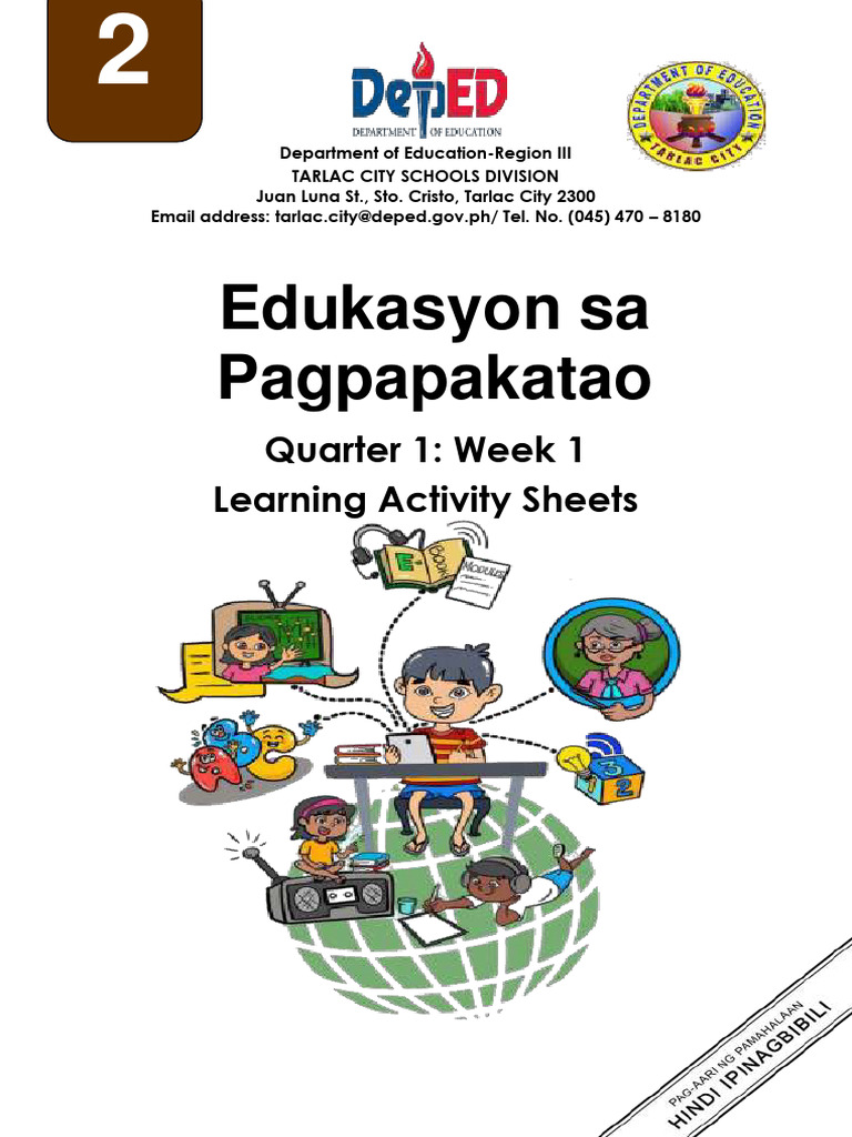 Q1 - Week 1 - Esp 2 - Las - Final | PDF