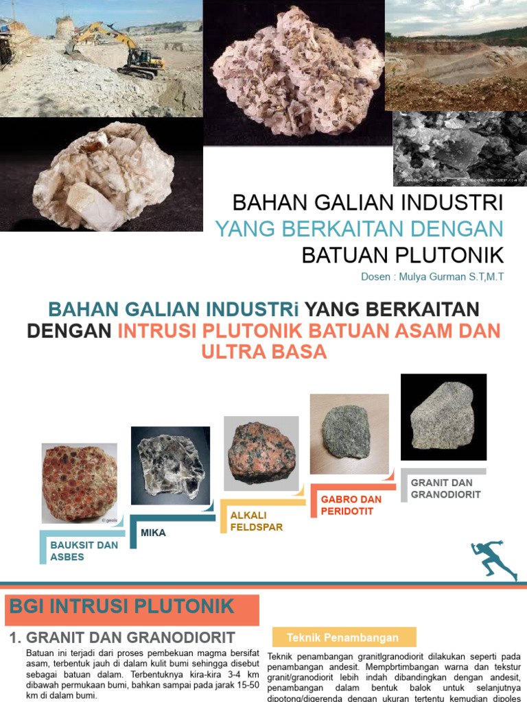 BGI BERKAITAN DENGAN BATUANplutonik | PDF