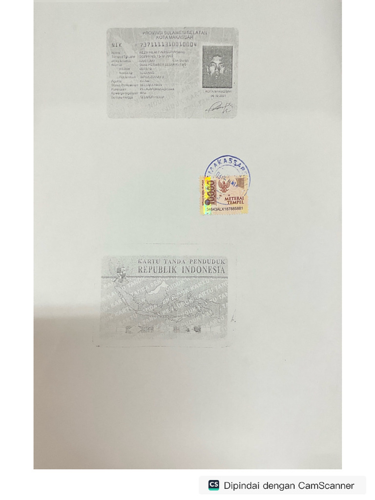 Reza Hilmi-KTP | PDF