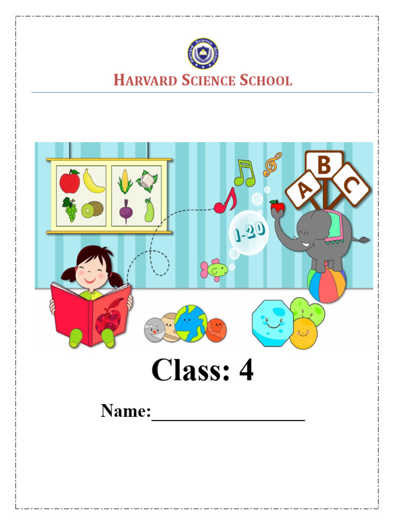 Class 4 Summer Taks-2024 | PDF | Grammatical Number | Pronoun