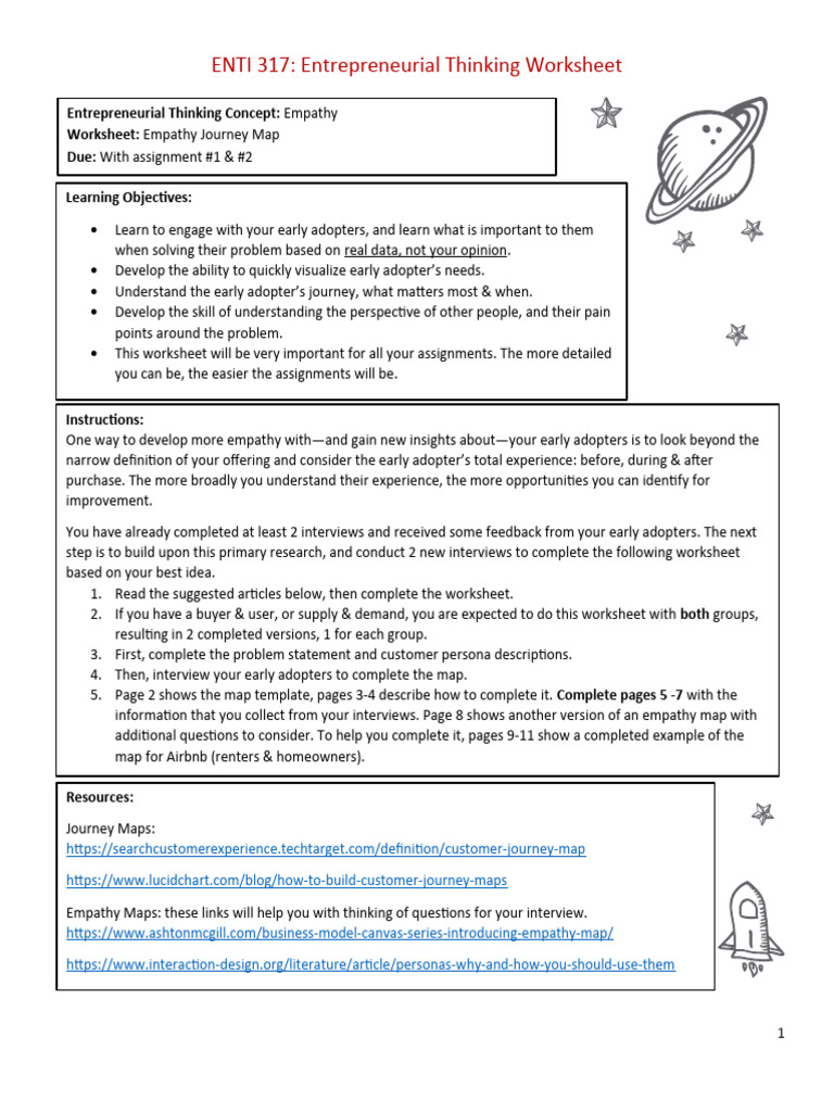 Empathy Journey Map | PDF | Thought | Experience