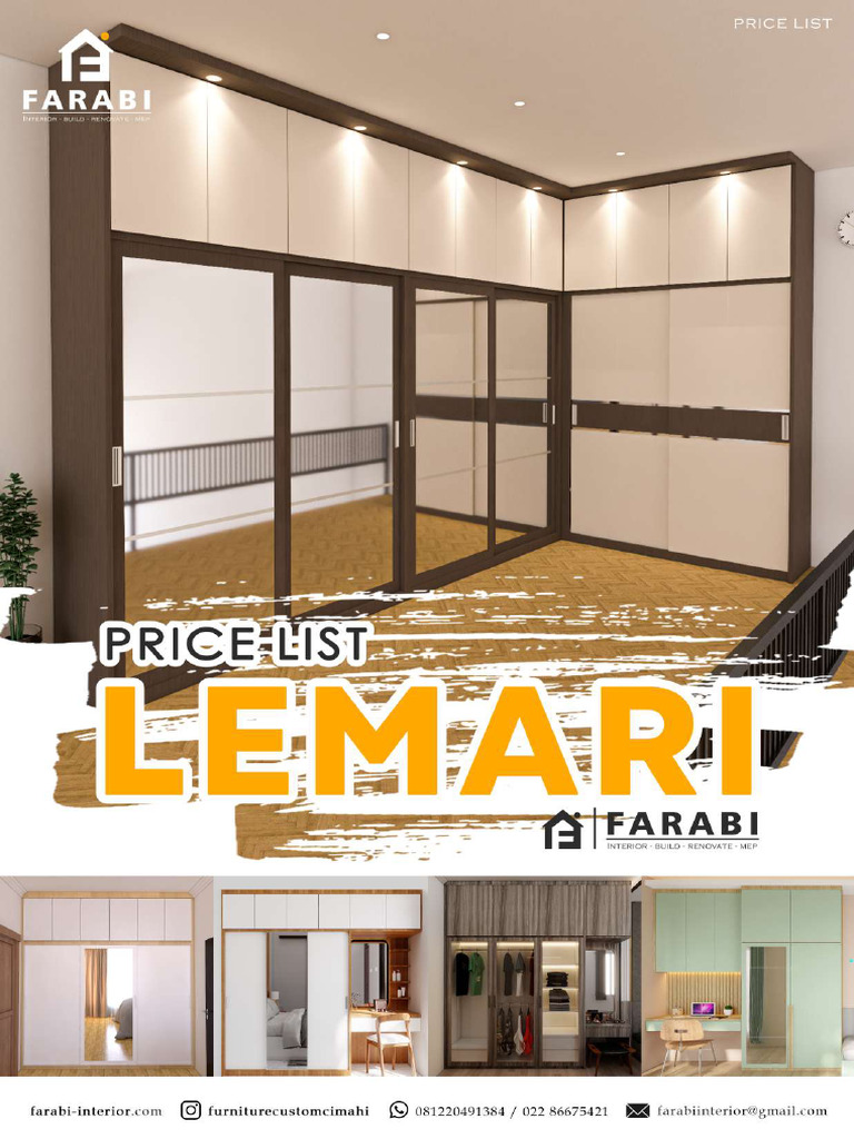 price list lemari 2023 | PDF