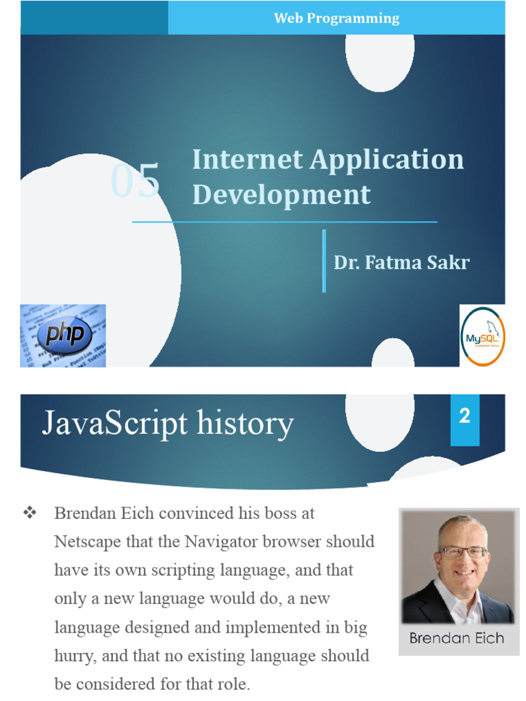 Lec 5 Set 372 Js Introduction Pdf Java Script Dynamic Web Page 