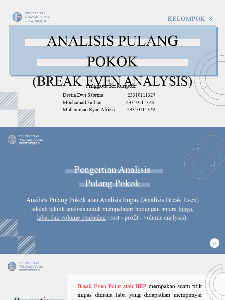 Analisis Break Event Point | PDF | Bisnis | Pengelolaan Keuangan & Uang