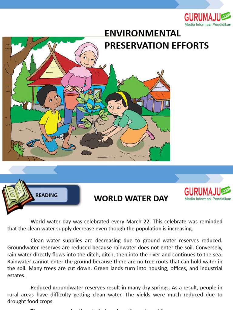 World Water Day: Conservation Strategies | PDF | Water | Groundwater
