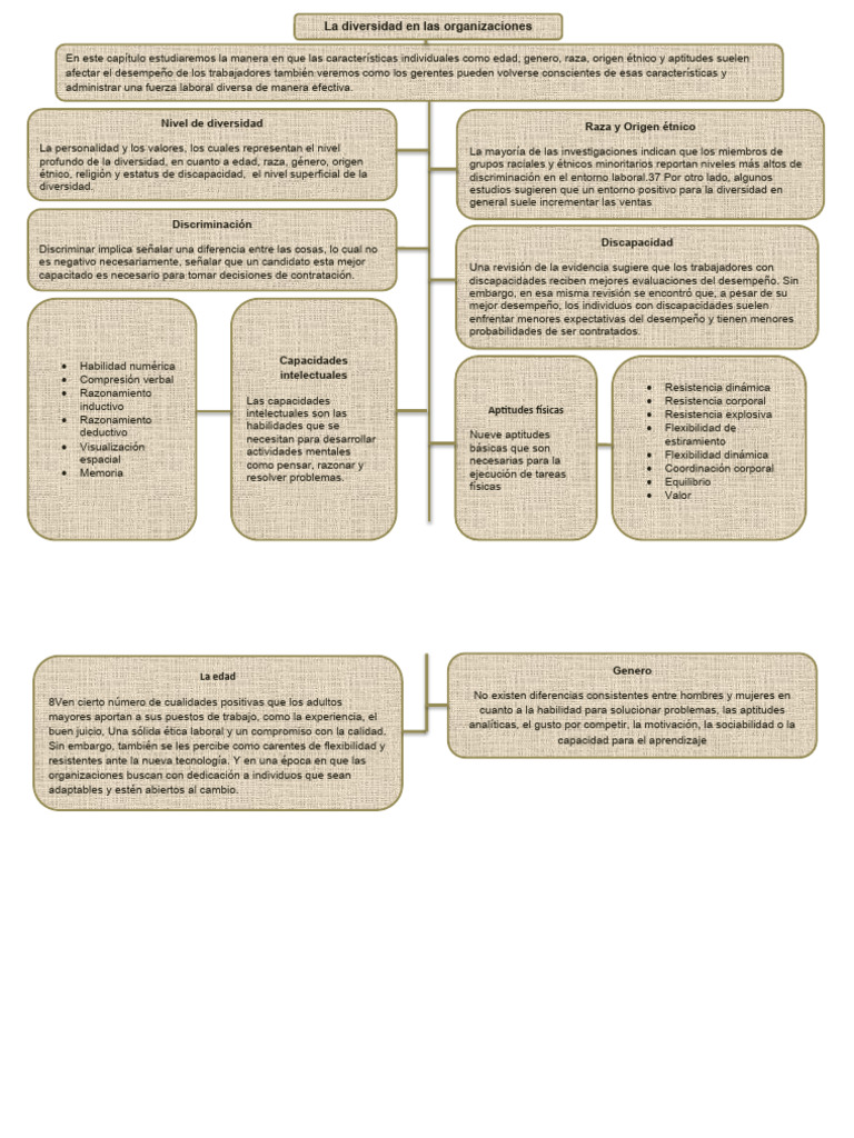 Mapa Concep. 2 Admi V | PDF | Invalidez | Discriminación