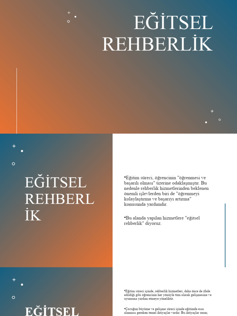 Eğitsel Rehberlik | PDF