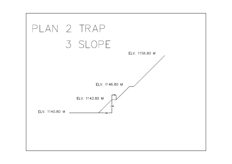 Dimensi Slope Cc1-2trap 3slope | PDF