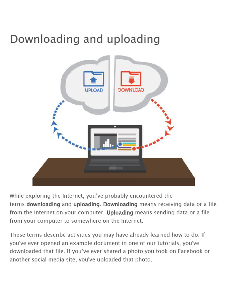 Downloading and Uploading | PDF | Computer File | Download