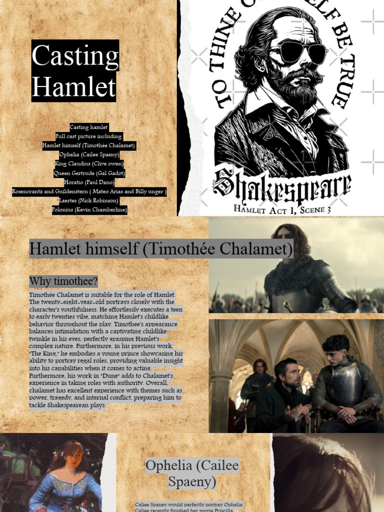Casting Hamlet | Download Free PDF | Hamlet