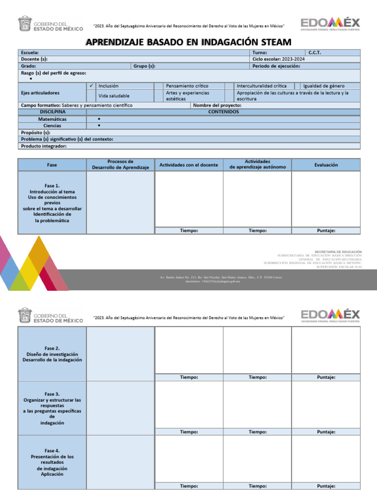 STEAM | PDF | Educación primaria | Cognición