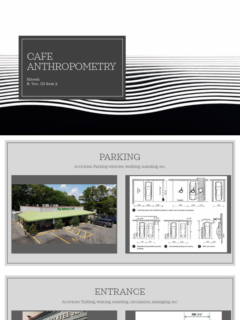Cafe Anthropometry Overview | PDF