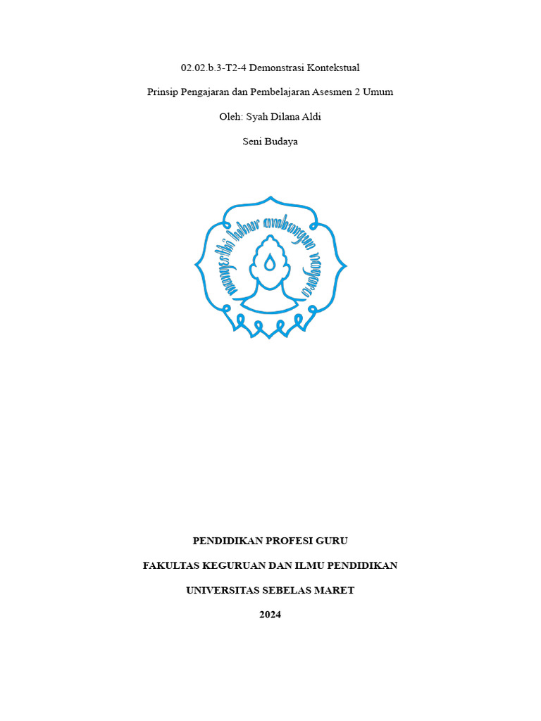 02.02.b.3 T2 4 Demonstrasi Kontekstual | PDF