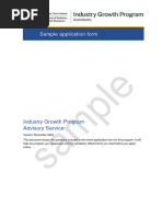 BISP Application Form Final Draft | PDF | Business