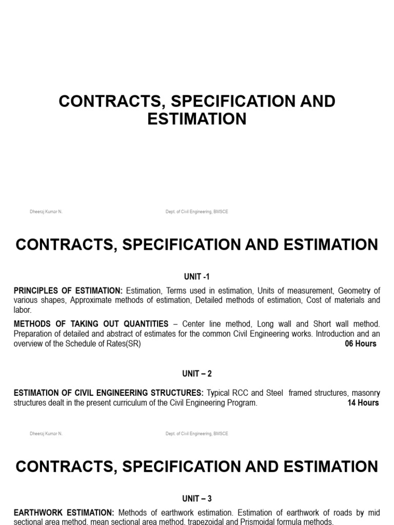 01 Cse Unit 1 | PDF | Measurement | Specification (Technical Standard)