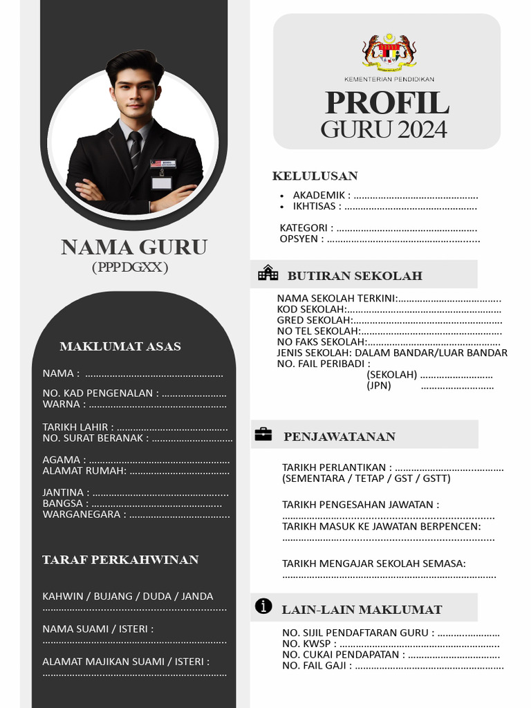 Profil Guru 2024 by Projek Grafik | PDF