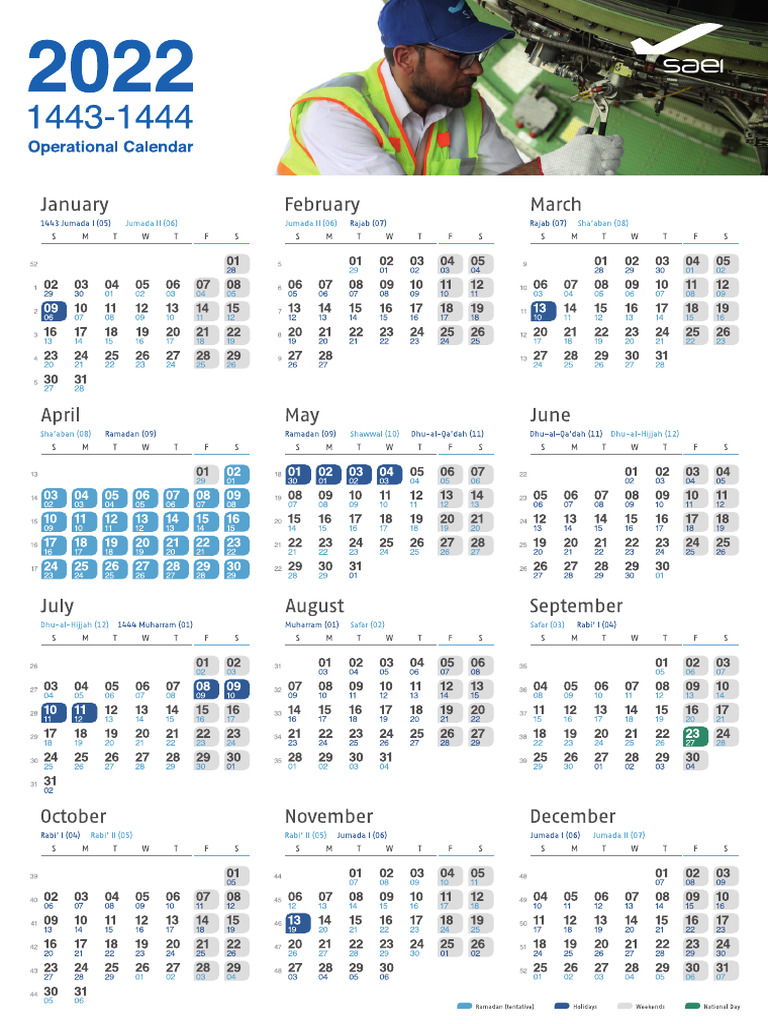 Saei Calendar 2022 | PDF