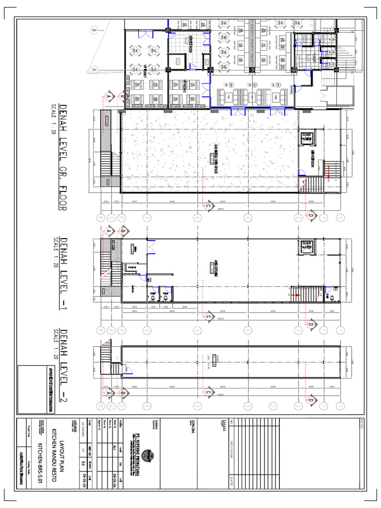 SHOP DRAWING KITCHEN RANDU RESTO | PDF