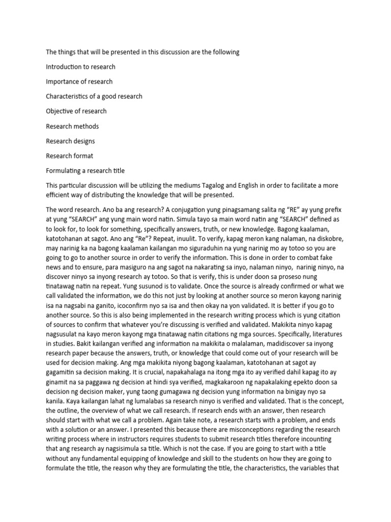 Transcript | PDF | Knowledge Management | Science