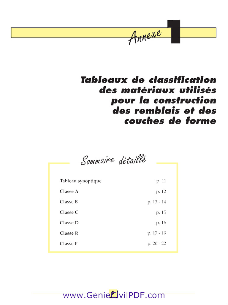 ANNEXE Classification 231218 123638 | PDF