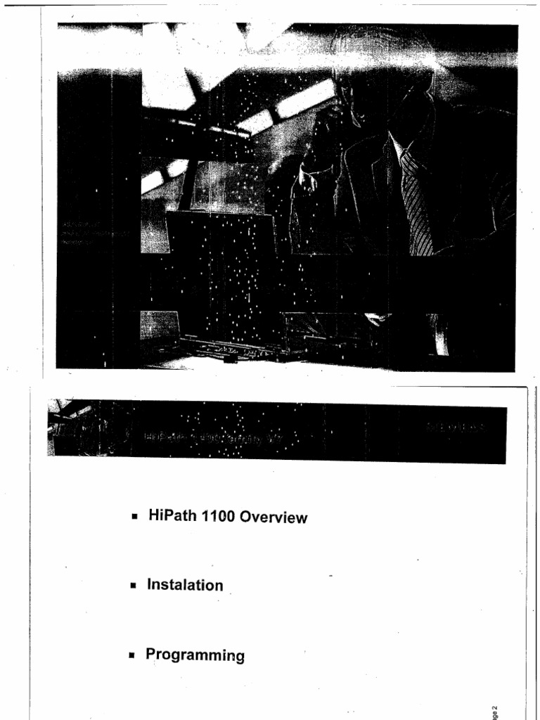 HiPath 110 - Bandung | PDF