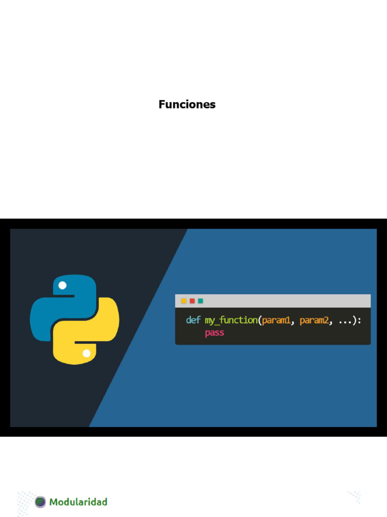 Fundamentos de Funciones en Python | PDF | Informática