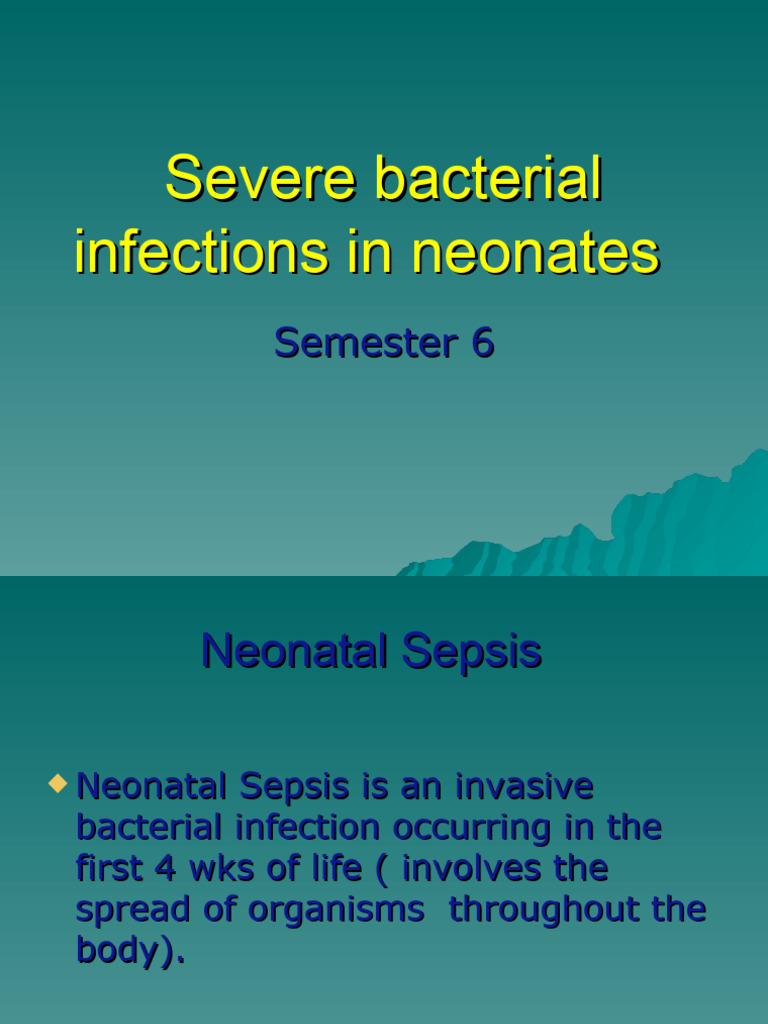 Neonatal Sepsis | PDF | Immunology | Medical Specialties