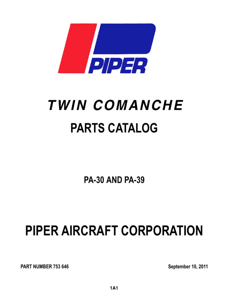Pa30 Ipc | PDF | Landing Gear | Flap (Aeronautics)