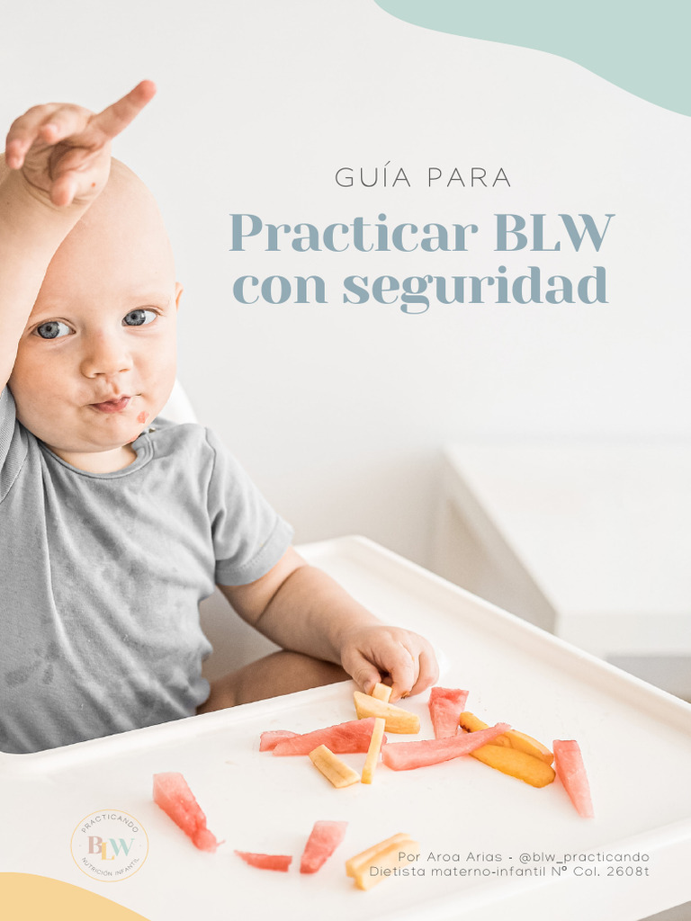 Guia para Practicar BLW Con Seguridad24323 | PDF | Alimentos