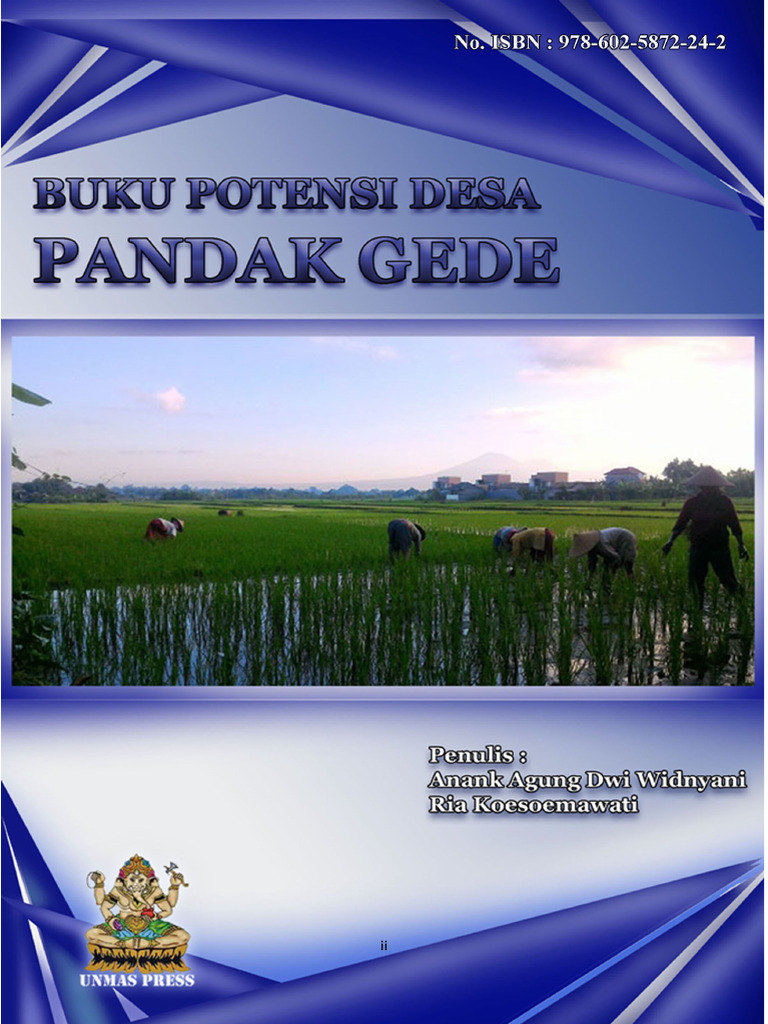 ISBN Buku Potensi Desa Pandak Gede | PDF