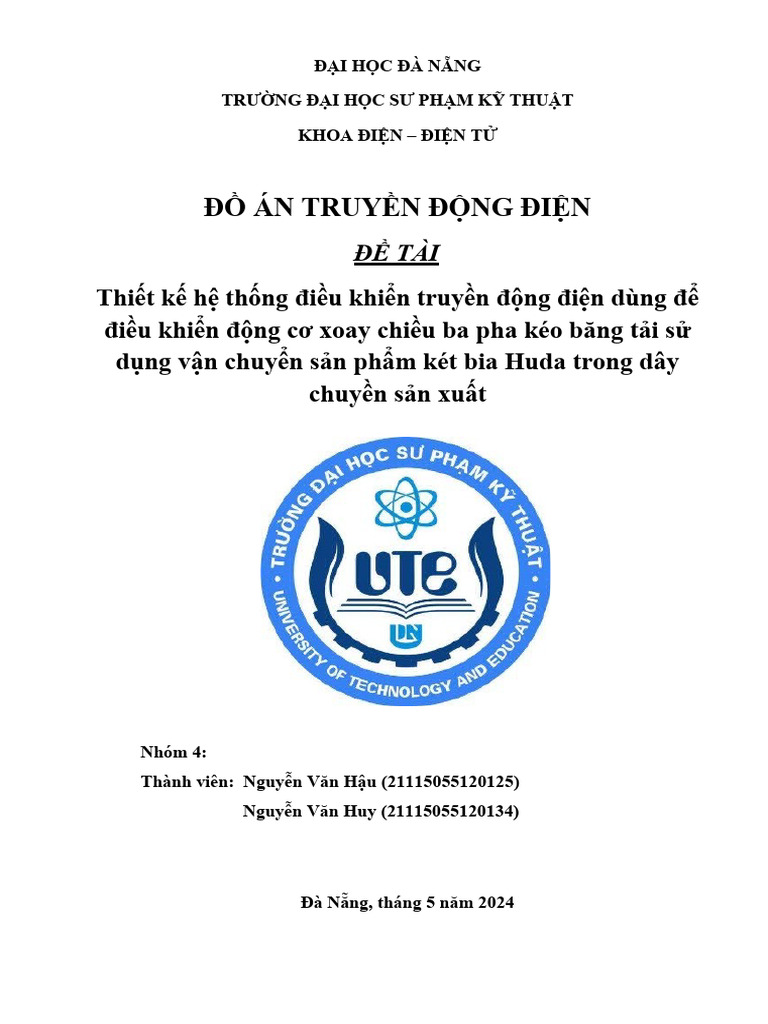 Do An Tddd-Nhom4 | PDF