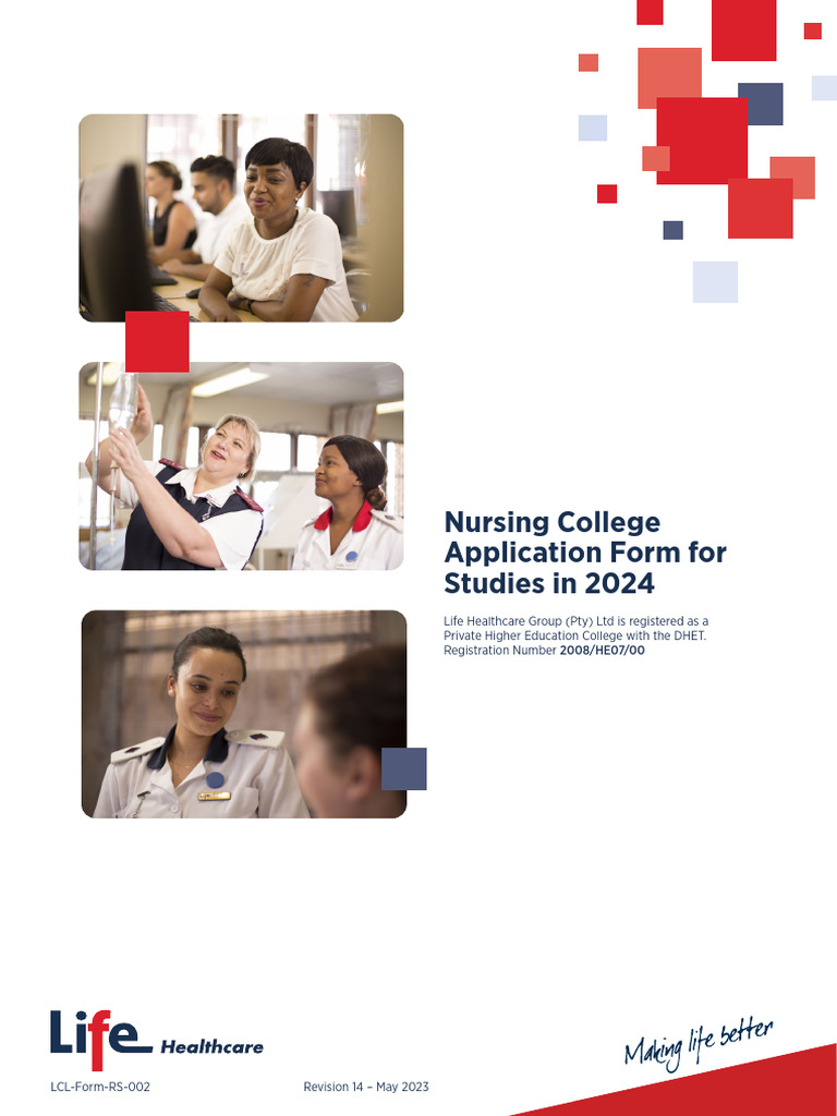 College Application-Form June2023 v3 Editable | PDF | Nursing | Credit