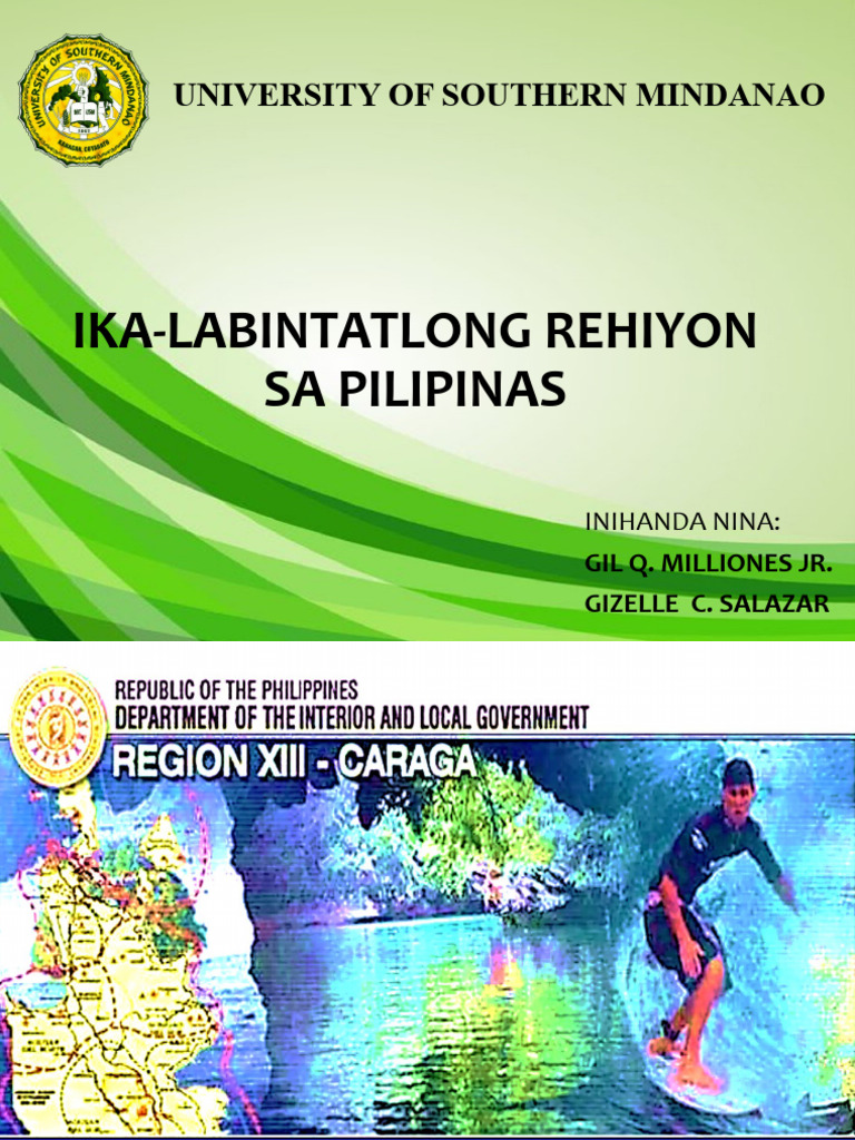 Rehiyon 13 | PDF