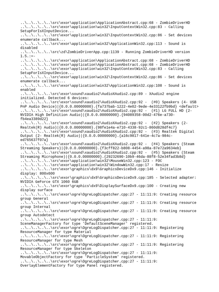 Exor Logs | PDF | Computing | X86 Architecture