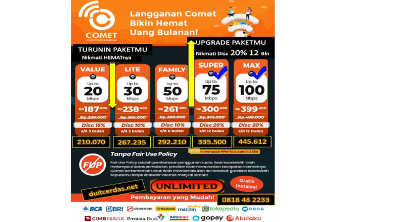 Promo Baru Comet | PDF