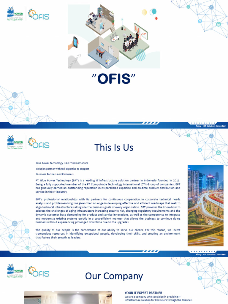 OFIS: Smart Office Solutions Overview | PDF | Internet Of Things ...
