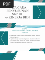 Tutorial Pengisian Bukti Dukung E-Kinerja BKN | PDF