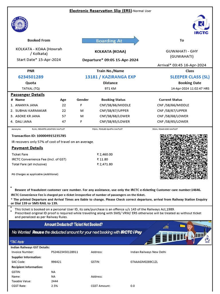 Koaa-Ghy 15.04.24.SL - TQ2 | PDF | Payments