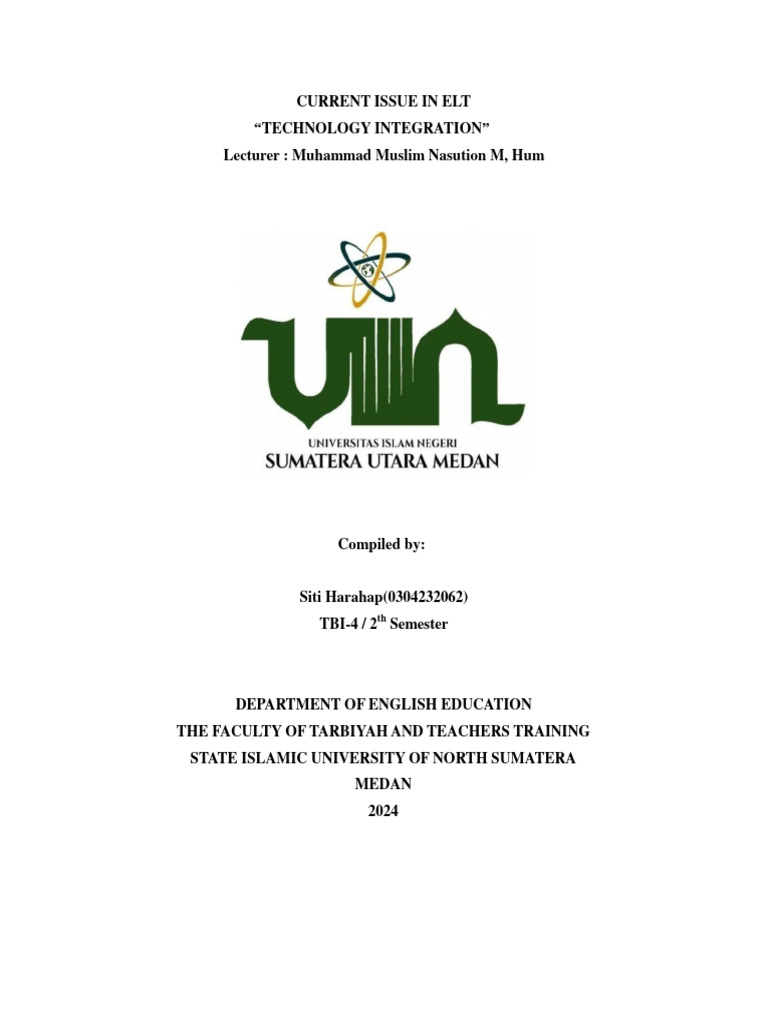 Tech Integration in ELT | PDF | Educational Technology | Pedagogy