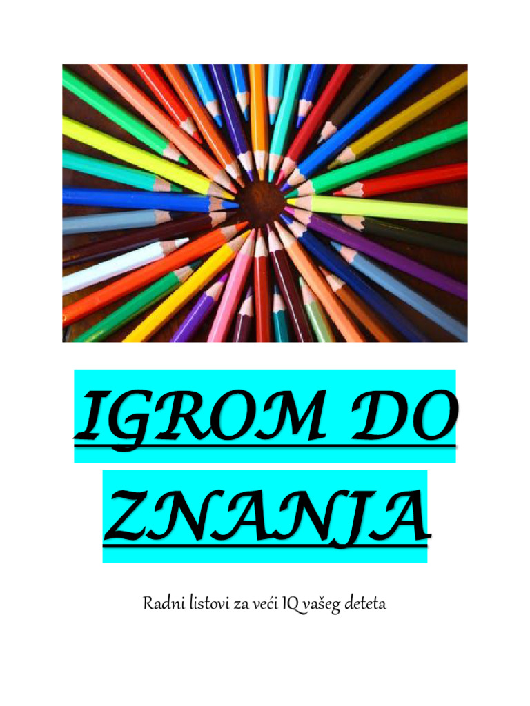 Igrom Do Znanja | PDF