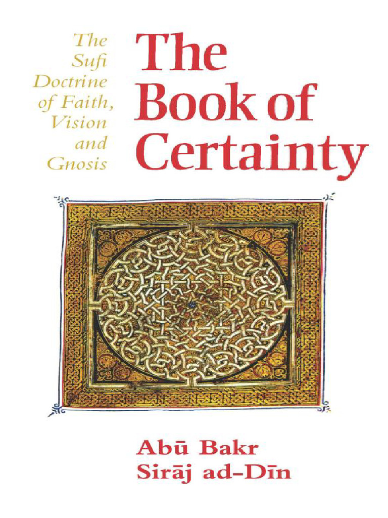 The Book of Certainty | PDF | Adam | Sufism